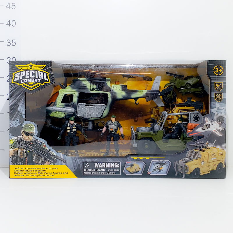 Set Militar Grande – Combat Force (3 Modelos)