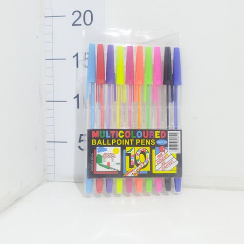 Birome Color X 10 Piezas Multicolor